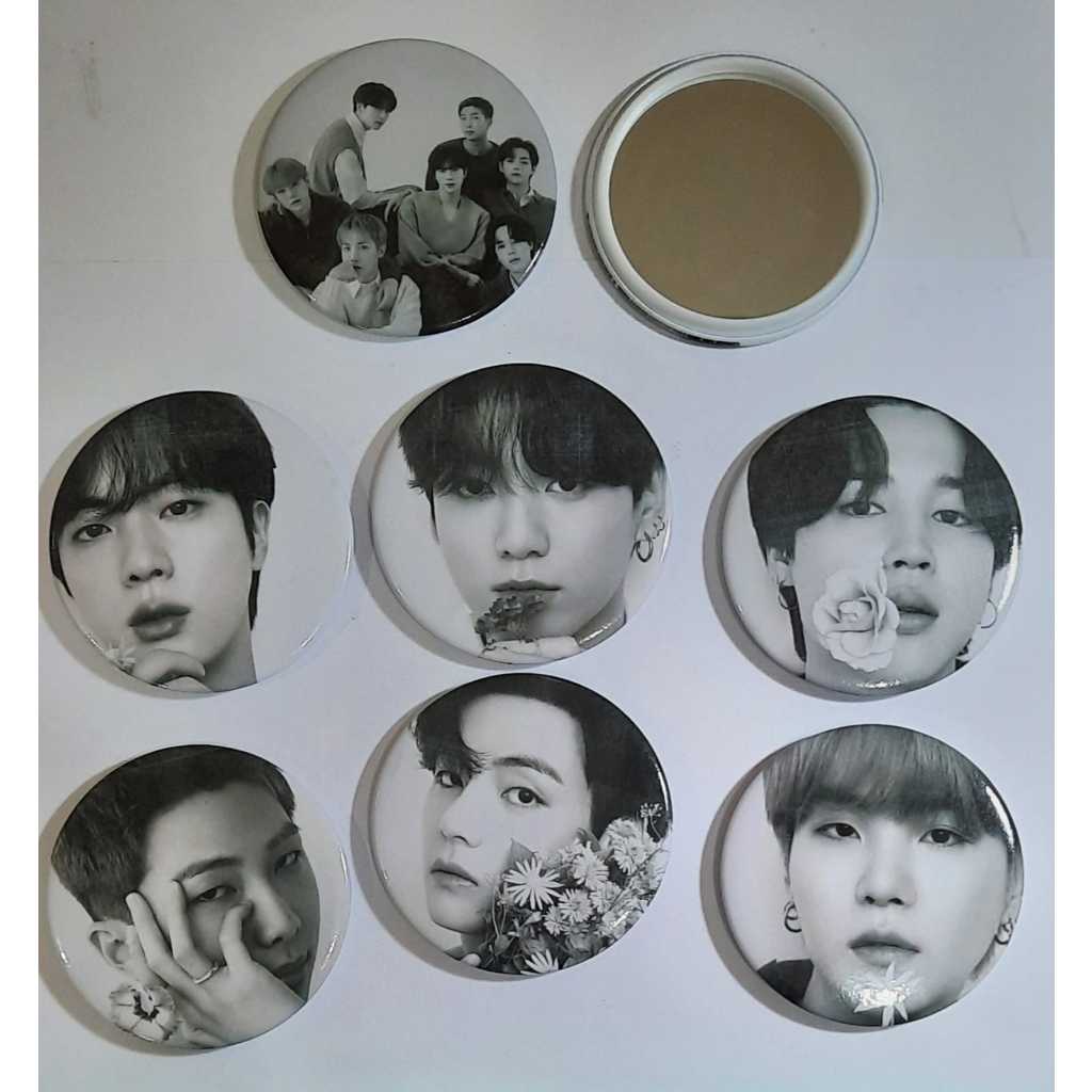 Jual promo Freebies Hand mirror BTS Mono chrome/Freebies HAND MIRROR ...