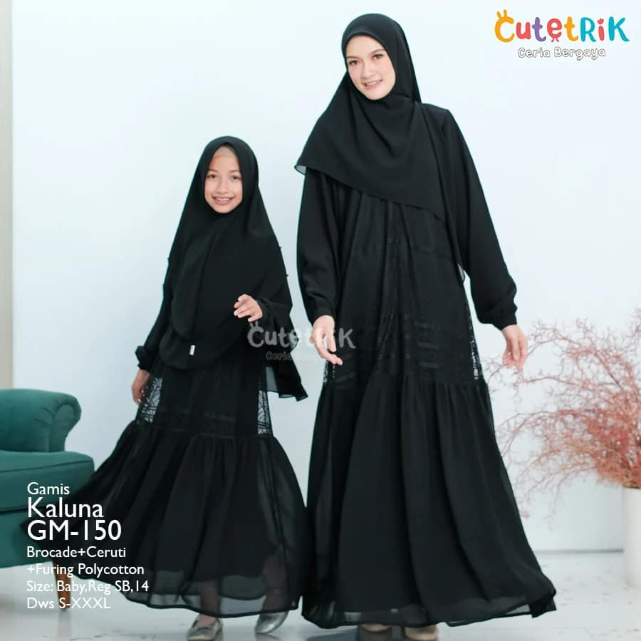 Jual (1 tahun s.d Dewasa) GM 150 Baju Muslim Gamis Formal Pesta Lebaran ...