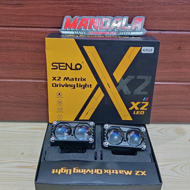 Jual LAMPU MINILASER 2 MATA SENLO x2 90 WAT SINAR PUTIH KUNING | Shopee ...