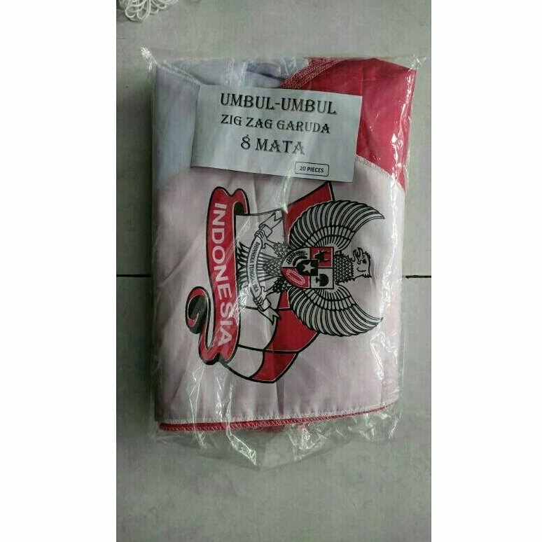Jual BENDERA UMBUL-UMBUL ZIG ZAG GARUDA 8 MATA | Shopee Indonesia