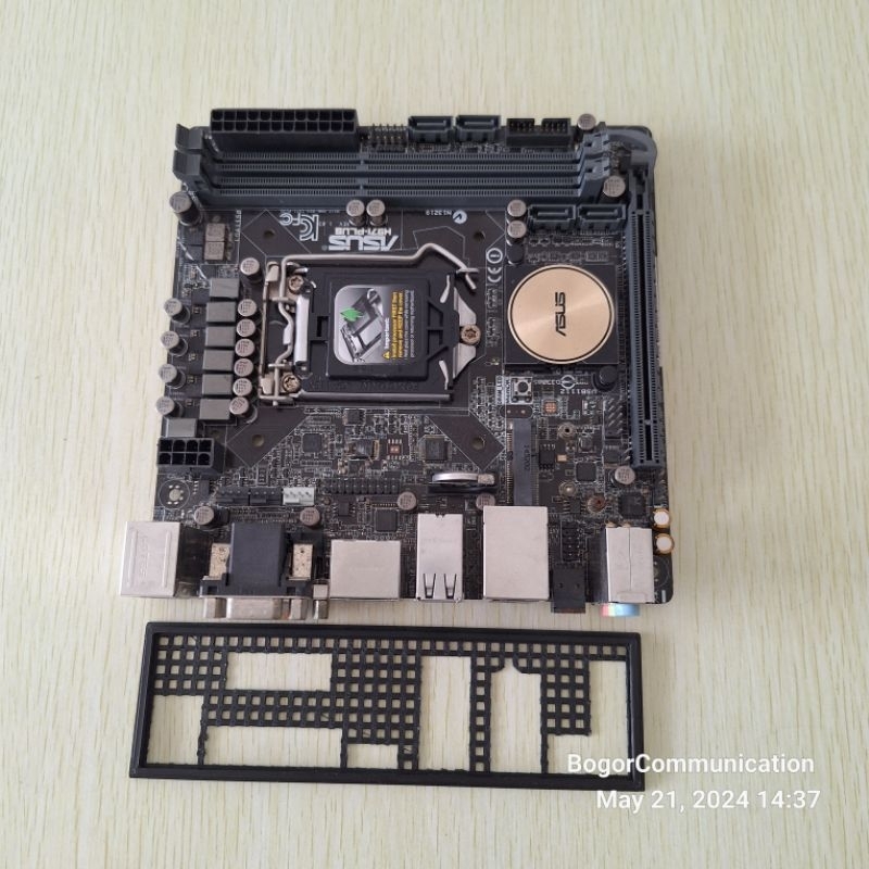 Jual Motherboard H97 Asus H97I-PLUS Mini ITX Intel Haswell Socket 1150 ...