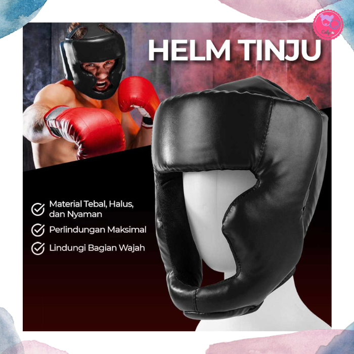 Jual Helm Tinju Boxing Pelindung Kepala Taekwondo Muay Thai Head ...