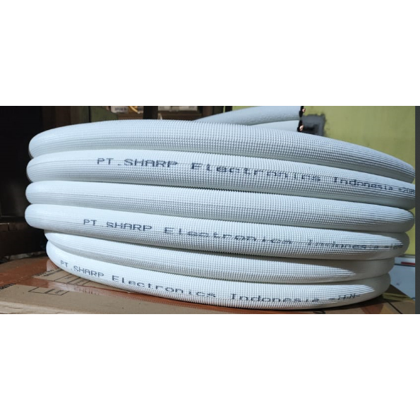 Jual Pipa Sharp Ukuran 1/4 3/8 Untuk AC 1 PK | Shopee Indonesia