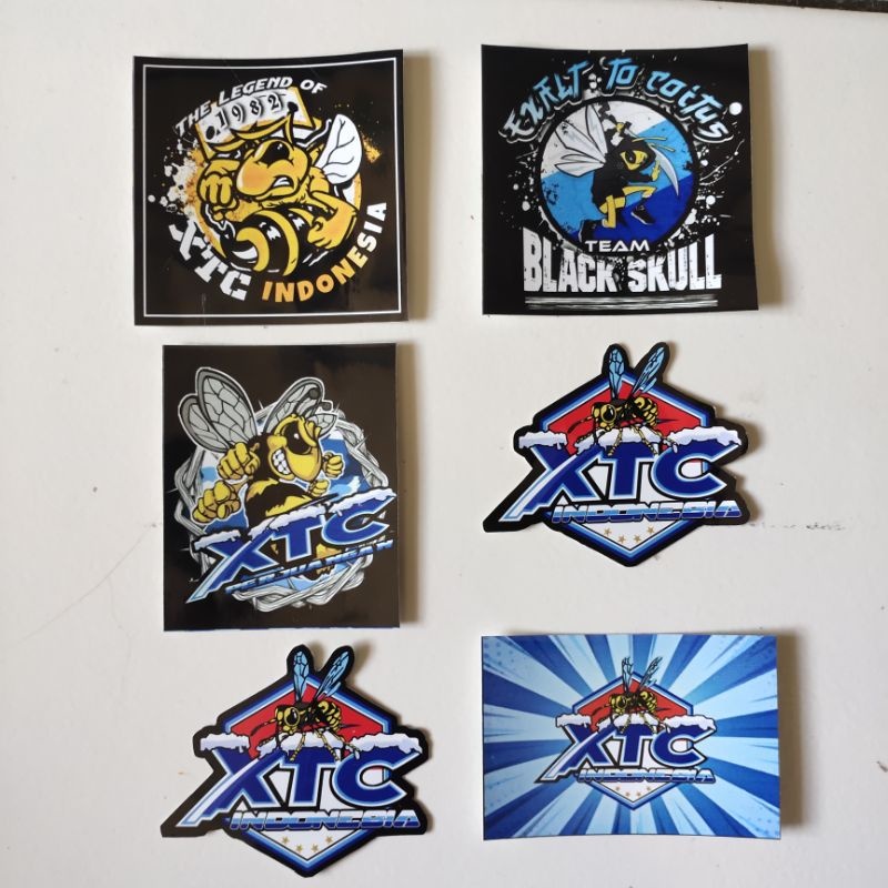Jual stiker xtc legend 6pcs anti air/xtc indonesia coitus | Shopee ...