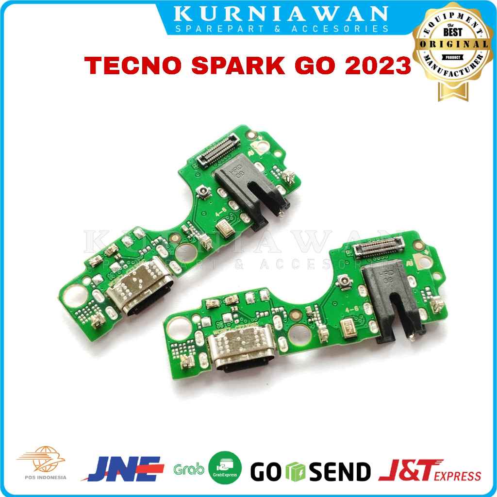 Jual Konektor Charger Tecno Spark Go 2023 Pcb Board Usb Papan Con Cas Mic | Shopee Indonesia