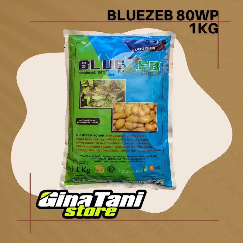 Jual BLUEZEB 80WP 1 KG FUNGISIDA MANKOZEB 80% MENGENDALIKAN PENYAKIT ...