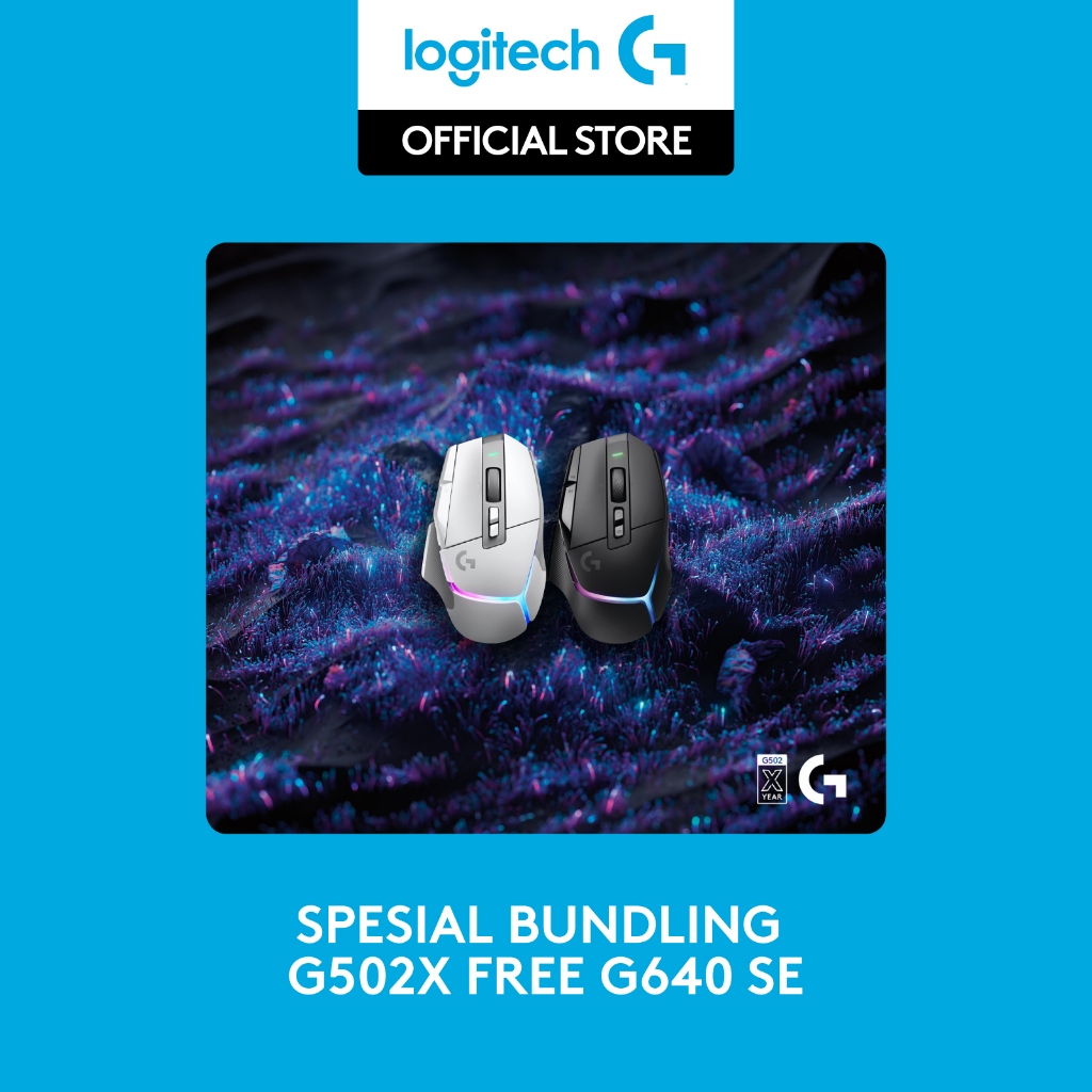 Jual Logitech G502 X Plus HERO High Performance Mouse Gaming Wireless ...