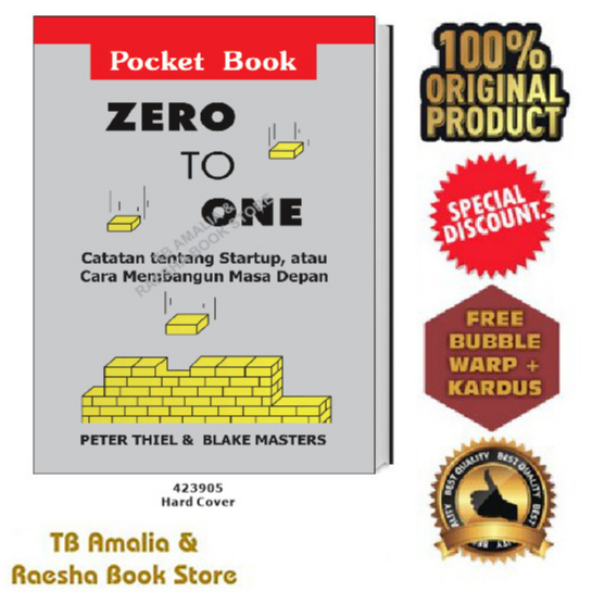 Jual Buku Zero to One - Catatan tentang Startup, atau Cara Membangun ...