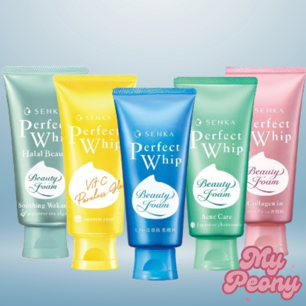 Jual Senka Perfect Whip Fresh White Clay Acne Care Collagen Soothing ...