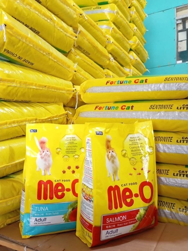 Jual Makanan kucing - Meo Adult-Meo Kitten-Meo Persian/kemasan 500gr&1 ...