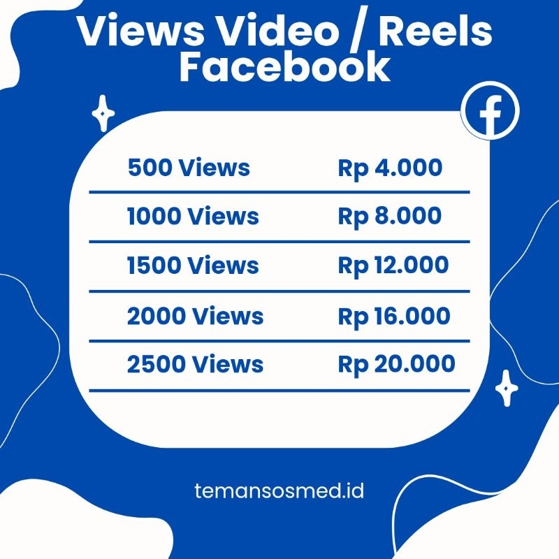 Jual Views FB View Facebook Views Reels FB Video Facebook Murah ...