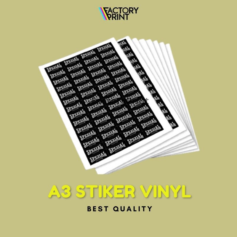 Jual CETAK STIKER VINYL - STIKER VINYL GLOSSY - STIKER VINYL DOFF ...