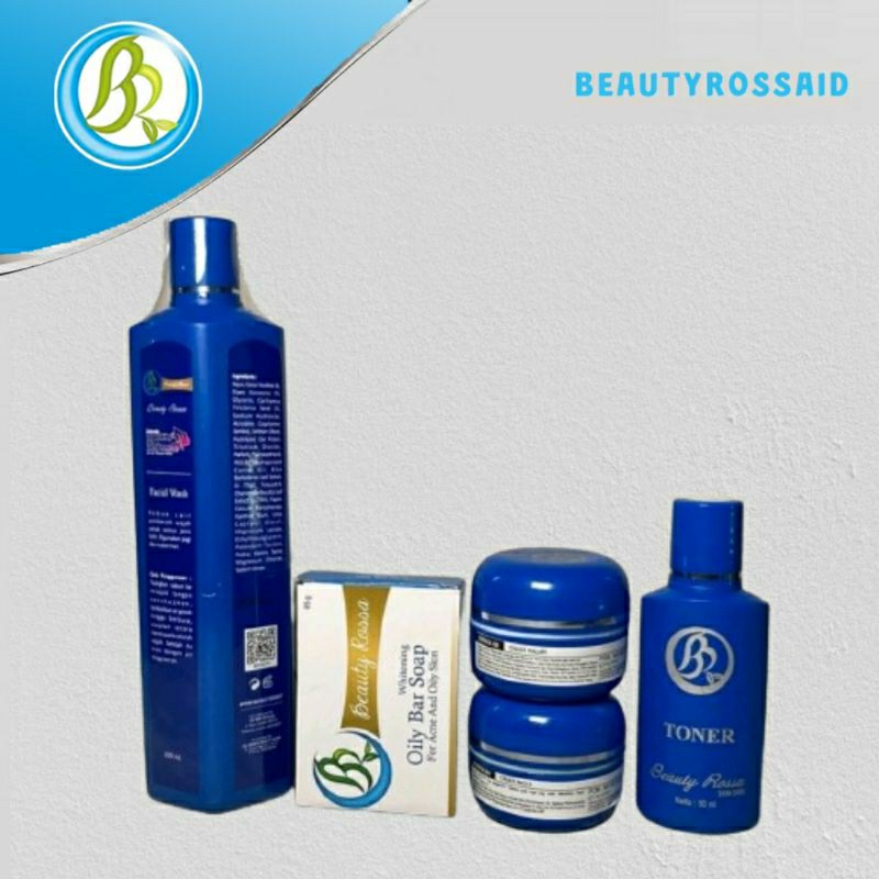 Jual PAKET PEMUDAR BEKAS JERAWAT BEAUTY ROSSA SKINCARE ORIGINAL ...