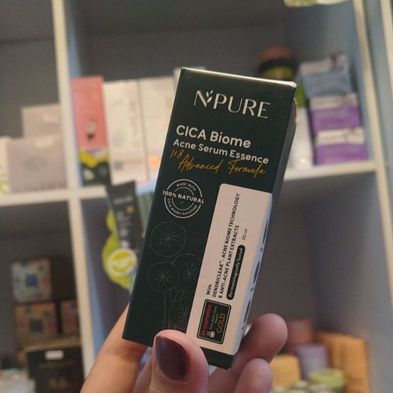 Jual NPURE CICA Biome Acne Serum Essence | Shopee Indonesia