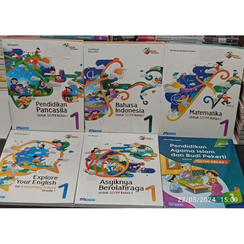 Jual Kurikulum Merdeka Kelas 1 SD/MI Masmedia | Shopee Indonesia