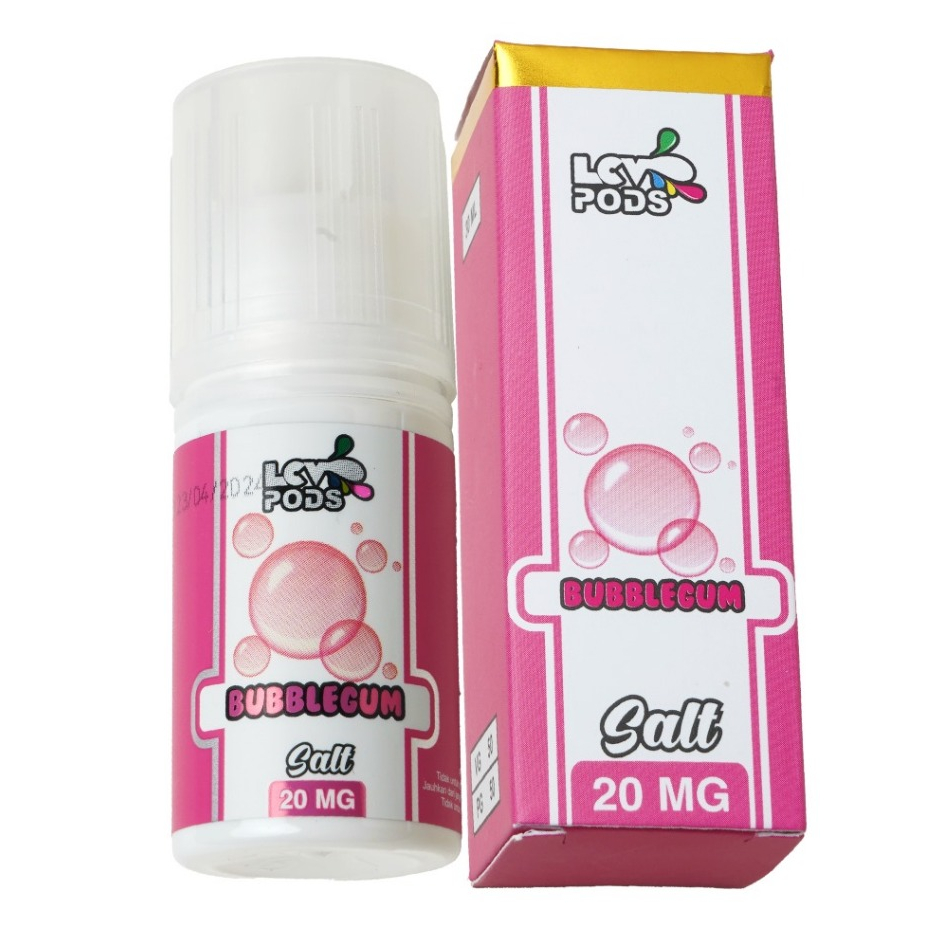 Jual Liquid Vape Vapor LCV Pods Bubblegum Saltnic 30ml Authentic ...