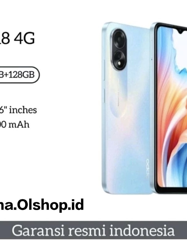 Jual OPPO A18 RAM 4+4 Gb/128 GB Garansi Resmi Nwe | Shopee Indonesia