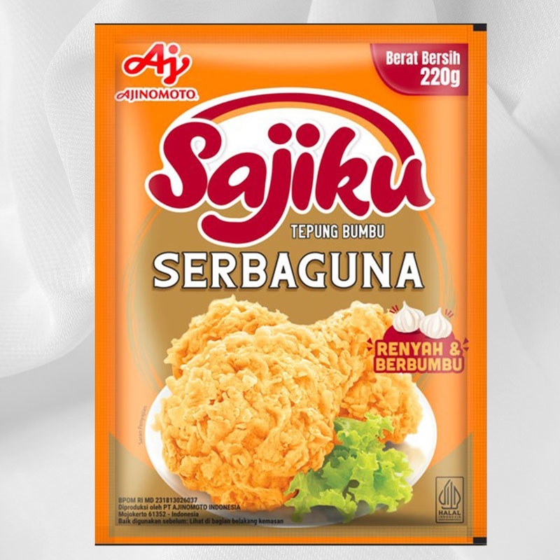 Jual Sajiku Tepung Bumbu Serbaguna 220 gr | Shopee Indonesia