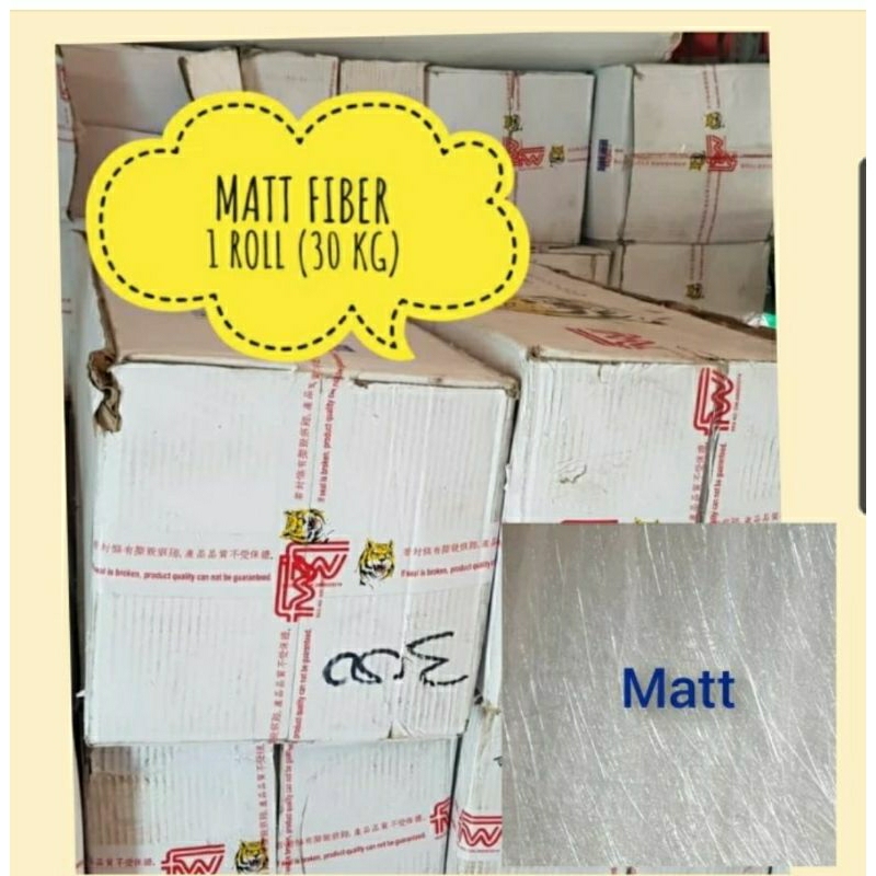 Jual Matt Fiberglass / Serat Fiber / Serat Aquaproof / Mat Resin 1 Roll ...