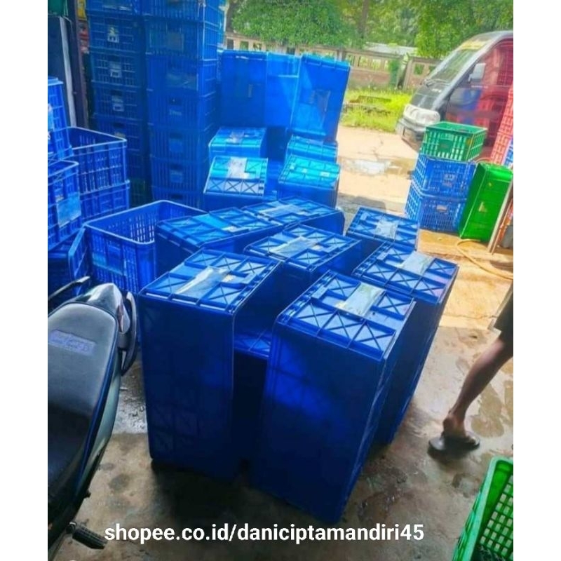 Jual box container rabbit type 7033, box plastik, bok ikan, box kotak ...