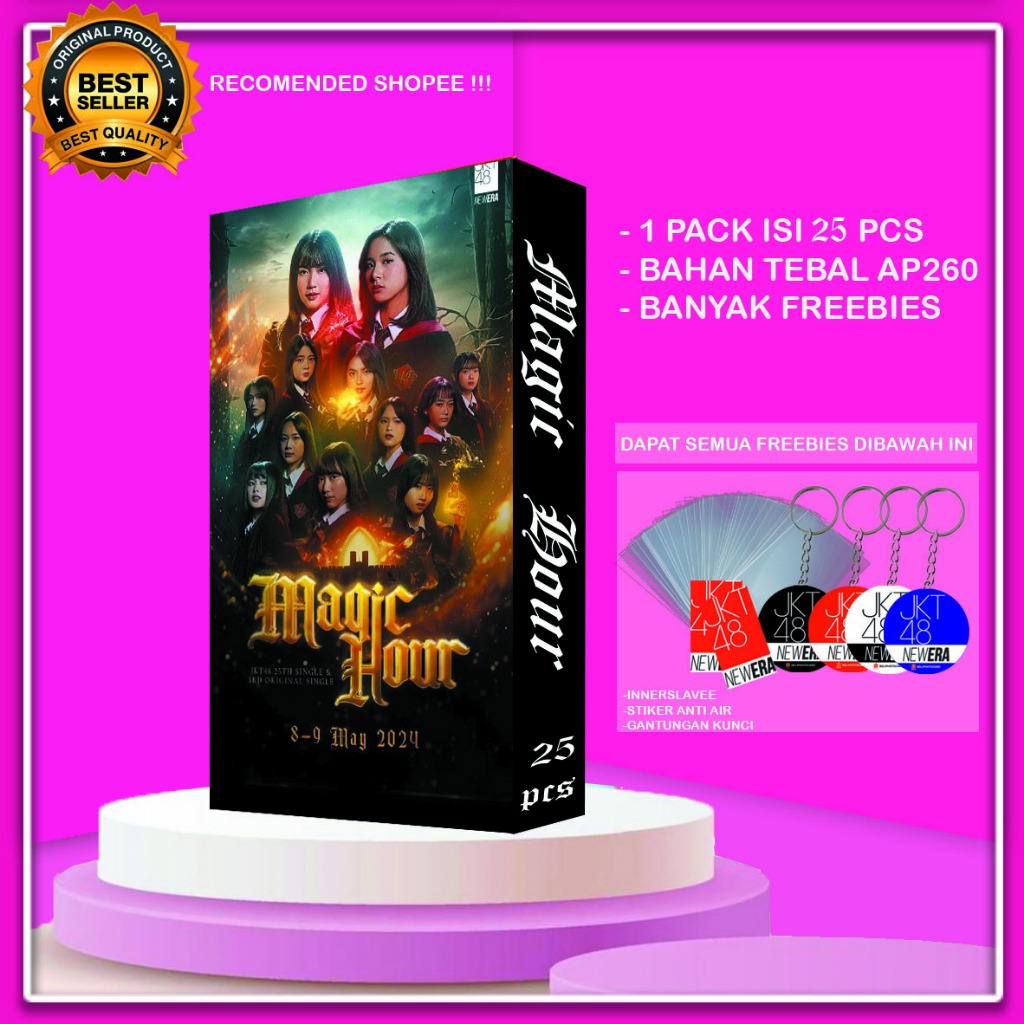 Jual PHOTOCARD JKT48 MAGIC HOUR 25 PCS | Shopee Indonesia