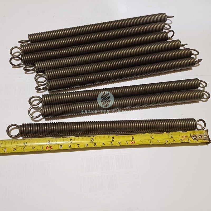 Jual Per Spring Tarik 2.5 mm Baja Panjang Total 25 cm | Shopee Indonesia