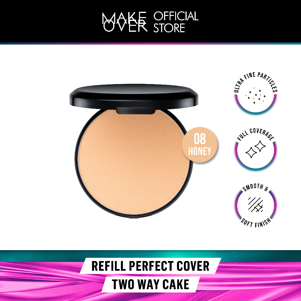 Jual MAKE OVER Perfect Cover TWC Refill 12g | Bedak Padat | Refill ...