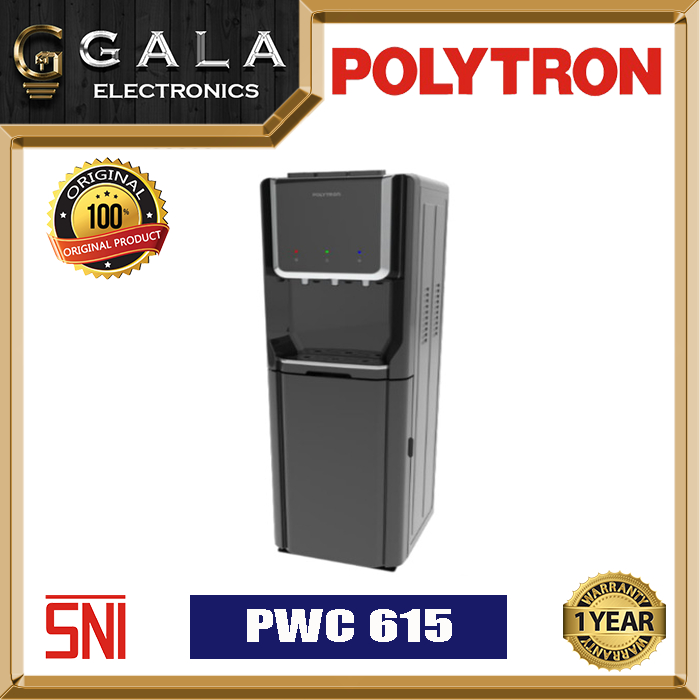 Jual Dispenser Polytron PWC 615 Bottom Loading Galon Bawah | Shopee ...