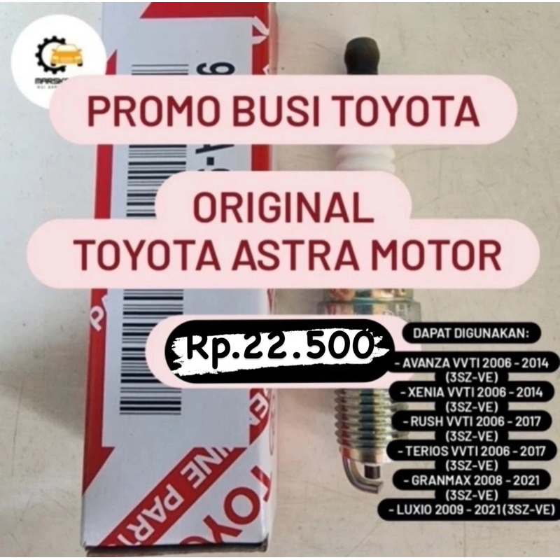 Jual Busi Toyota XU22PR9 Avanza, Xenia, Sirion, Rush & Terios Original ...