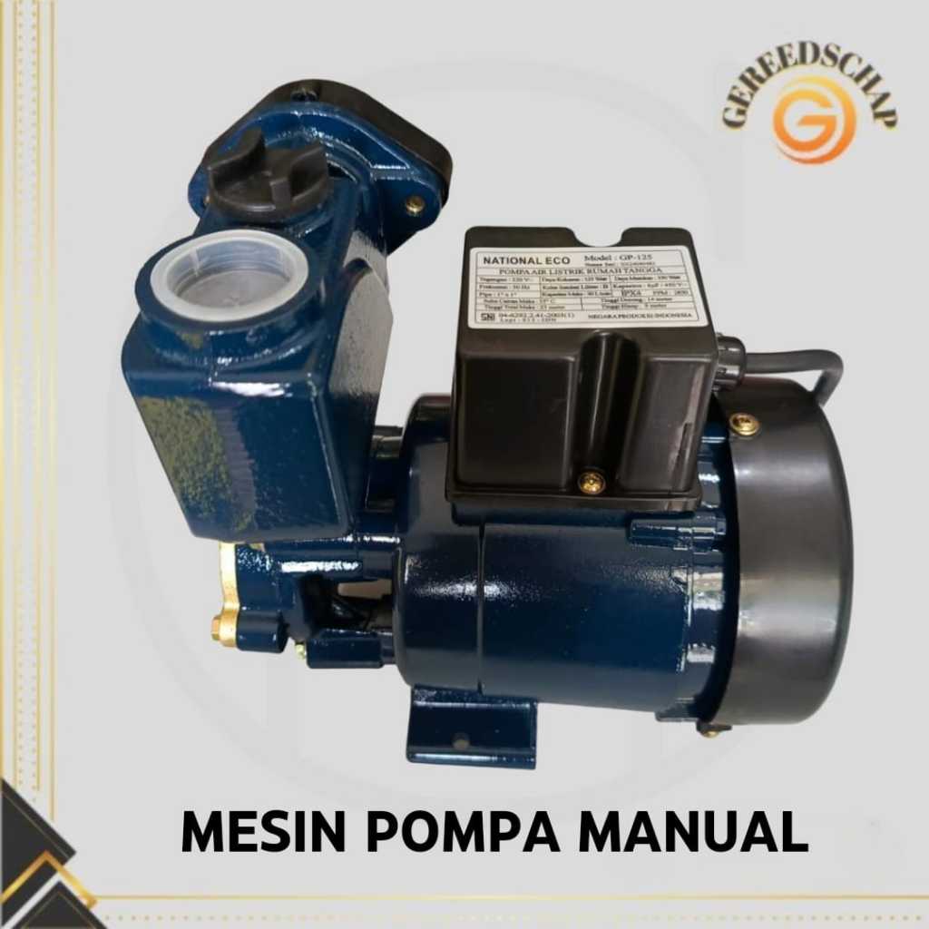 Jual Mesin Pompa National GP-125 Pompa Air Sumur Dangkal | Shopee Indonesia