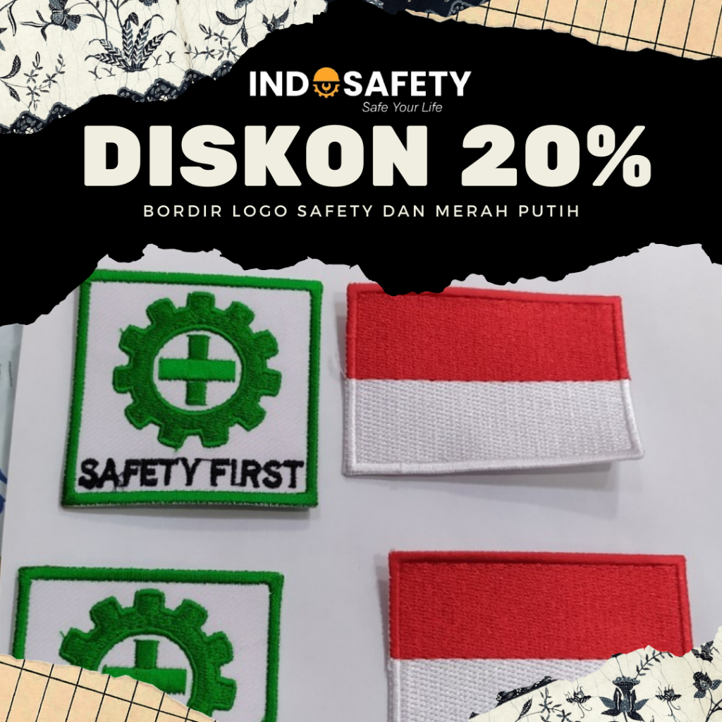 Jual Custom Bordir Khusus Logo Perusahaan/Instansi | Shopee Indonesia