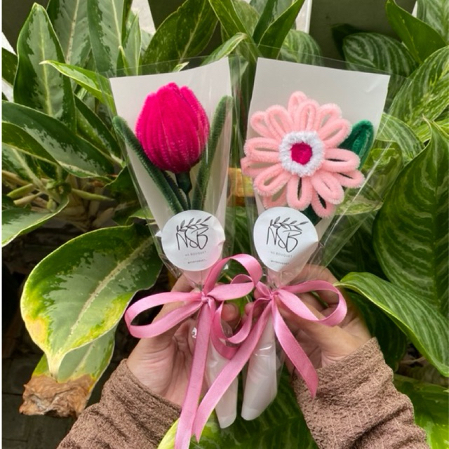 Jual (Single) (WAJIB CO KARDUS) Buket Bunga Mini | single buket bunga ...