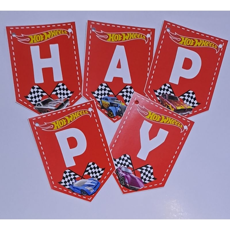 Jual FLAG BANNER TEMA HOT WHEELS BISA CUSTOM TULISAN | Shopee Indonesia