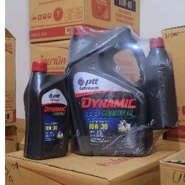 Jual Oli Mesin Diesel PTT DYNAMIC COMMONRAIL Synthetic SAE 10W-30 8Lt ( 6+2Lt ) | Shopee Indonesia