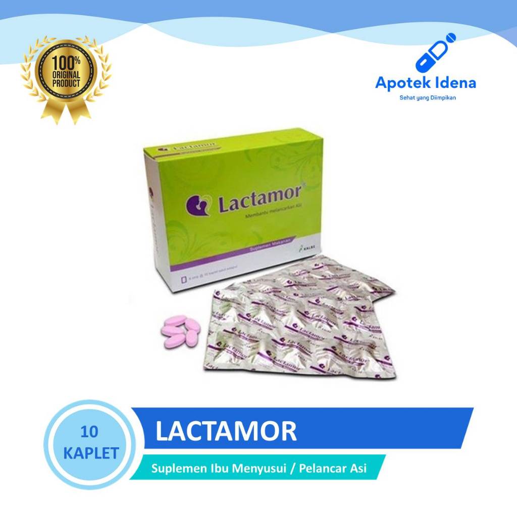 Jual BISA COD/SAMEDAY/INSTAN LACTAMOR 10 KAPLET Pelancar Asi/Suplemen ...