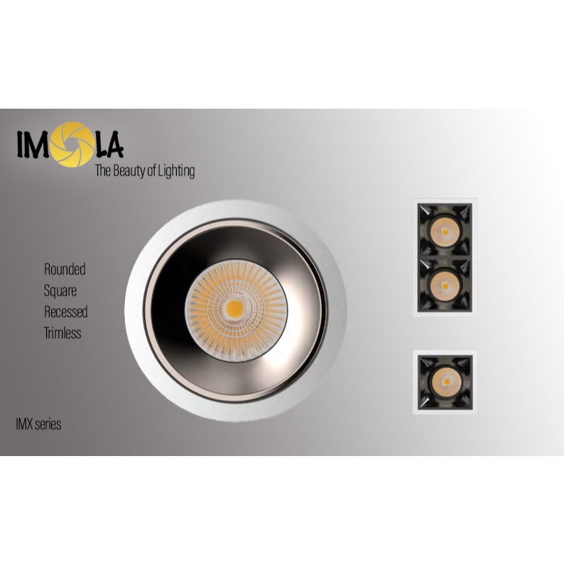 Jual Imola IMX-7 Downlight Spotlight 7W Dimmable Tuneable Adjustable ...