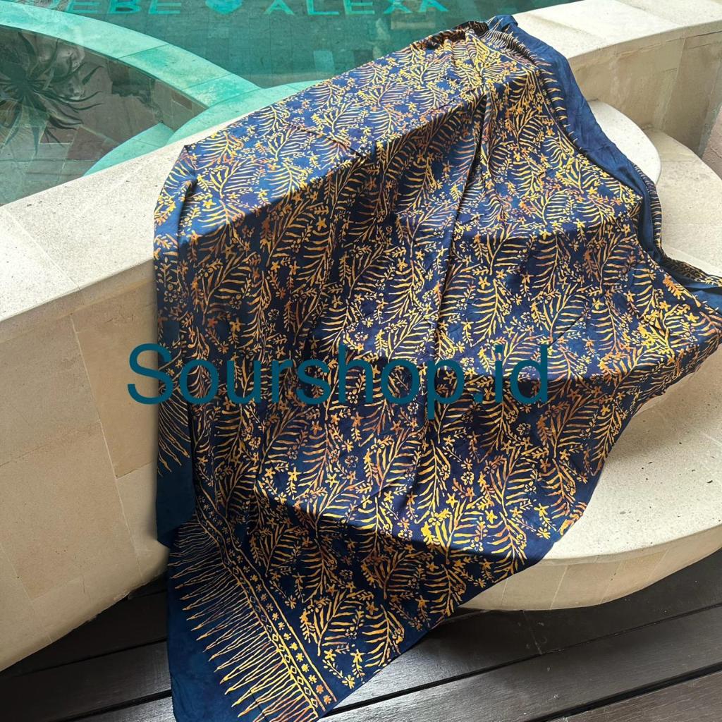 Jual Kain Pantai Bali Full Stamp Premium | Kain Pantai Canting Batik Bali | Swimsuit Cover| No ...