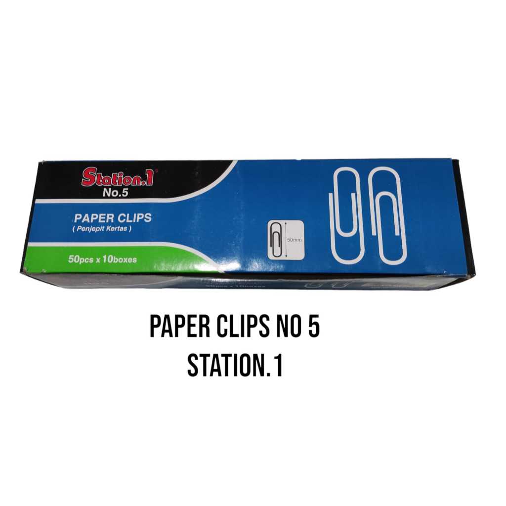 Jual Paper Clips No 5 (Besar) STATION.1 - MURAH | Shopee Indonesia