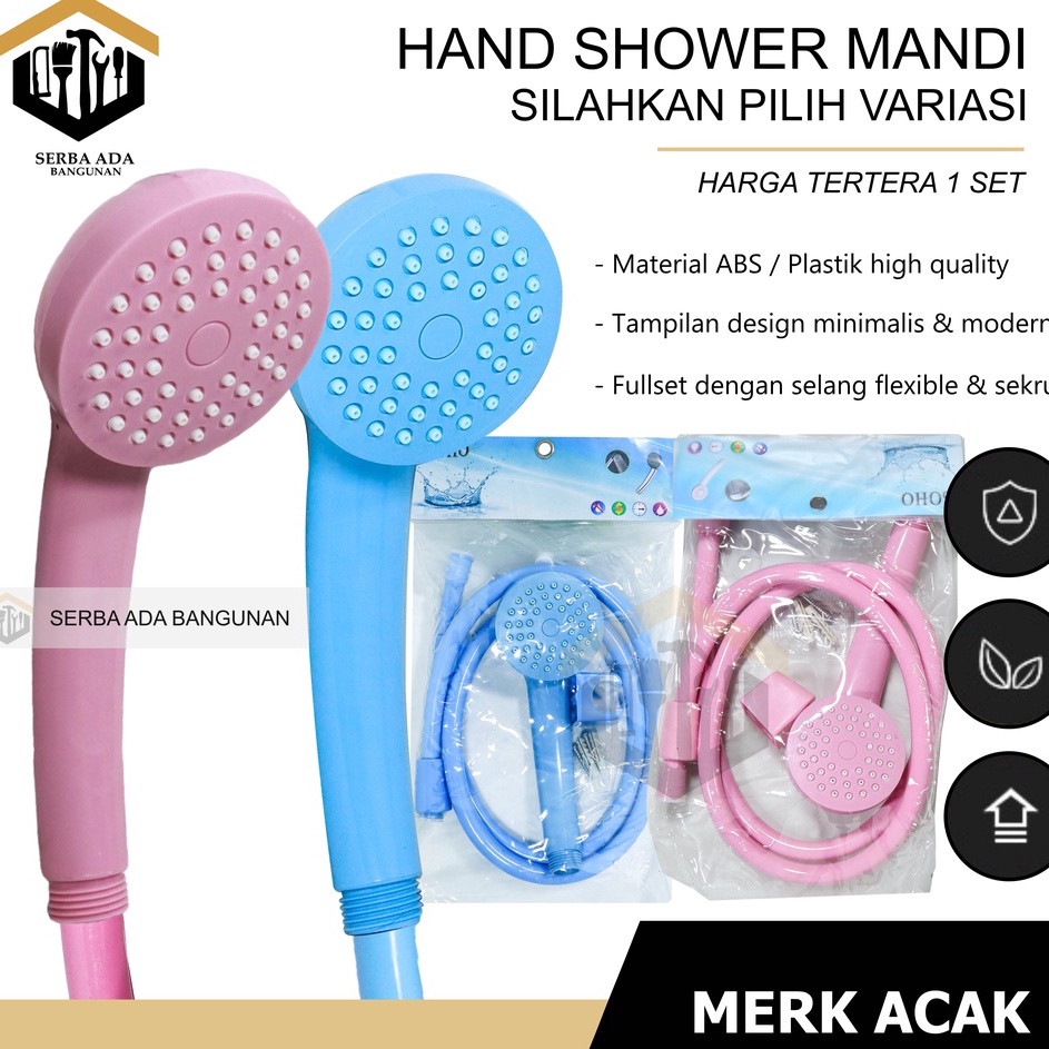 Jual Hand Shower Mandi Warna 12 Inch High Quality Hand Shower Mandi ...