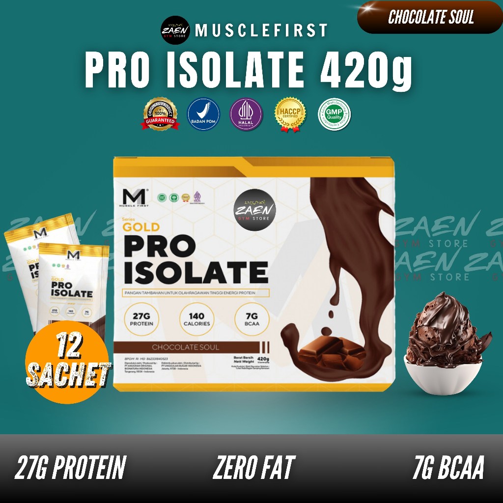 Jual M1 Muscle First Pro Isolate 12 Sachet | Shopee Indonesia