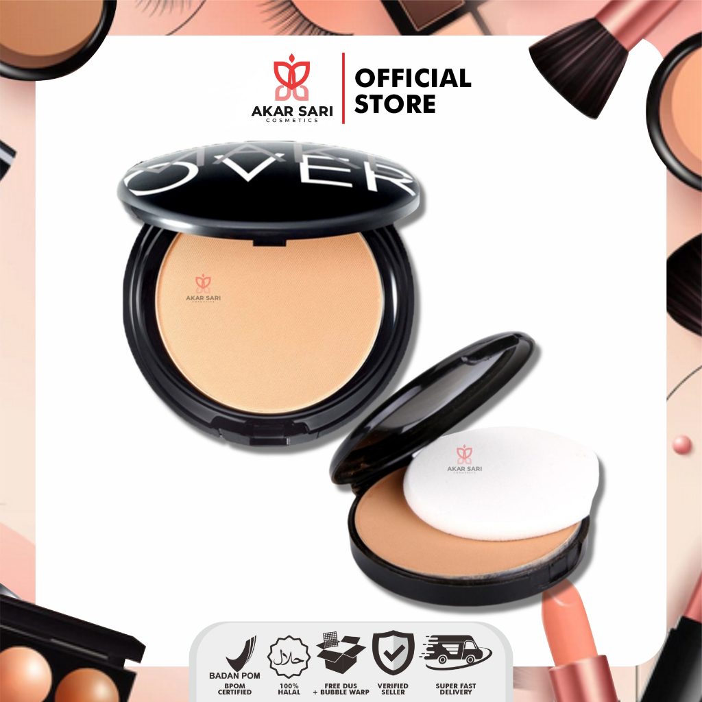 Jual MAKE OVER PERFECT COVER TWO WAY CAKE | REFILL - Two Way Cake ...