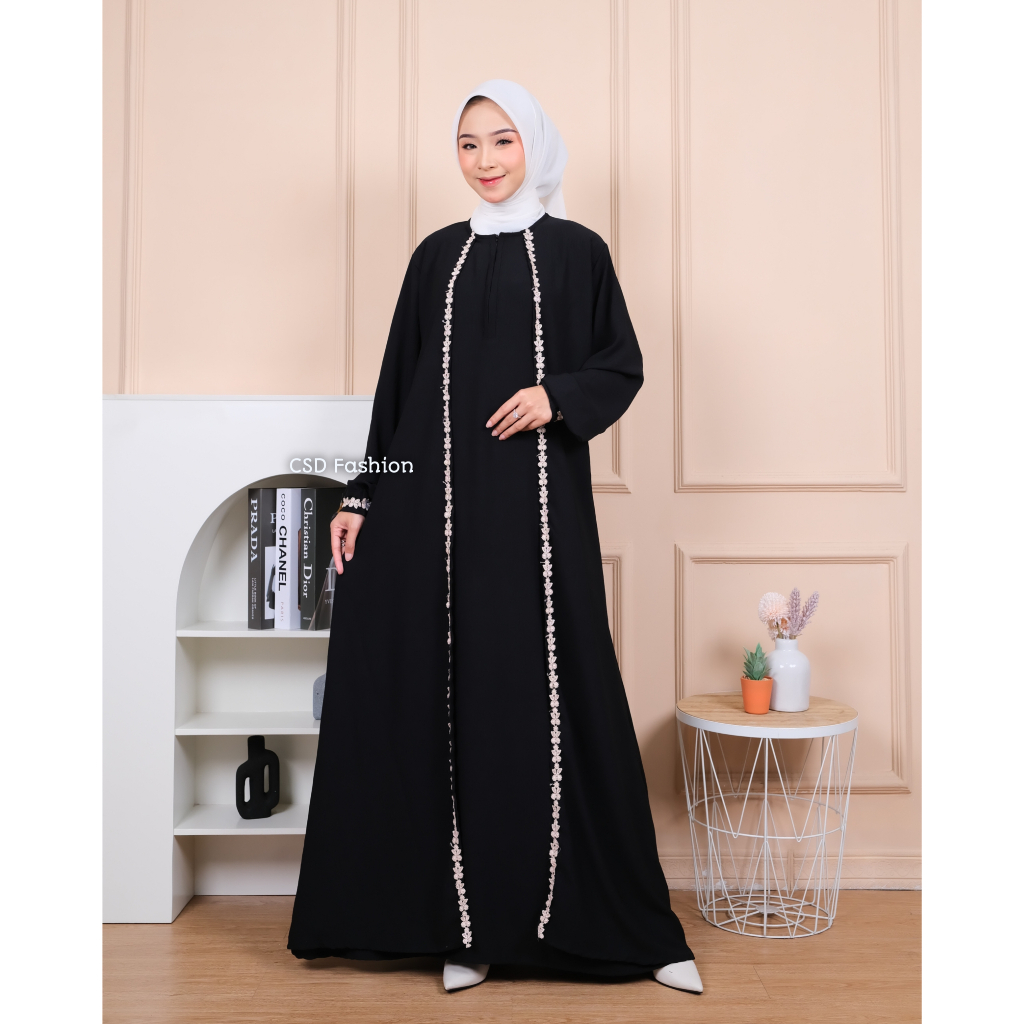 Jual SHELA ABAYA GAMIS DRESS MUSLIM WANITA / PAKAIAN WANITA / ABAYA TURKEY / DRESS POLOS MIX ...