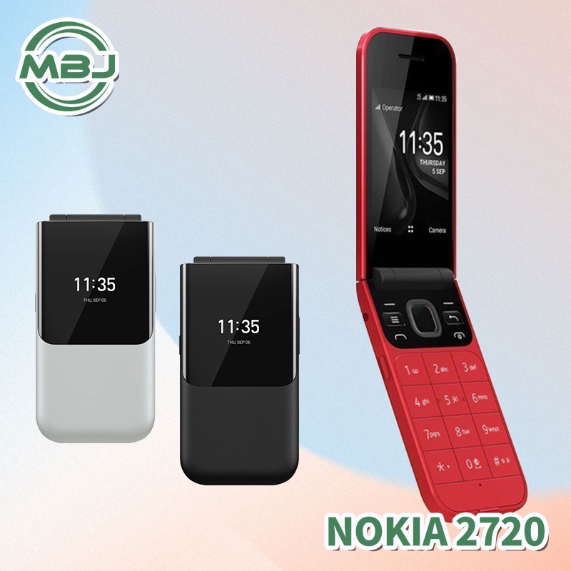 Jual [Hot] Nokia 2720 FLIP Phone Ponsel Lipat 2G Dual SIM Garansi ...