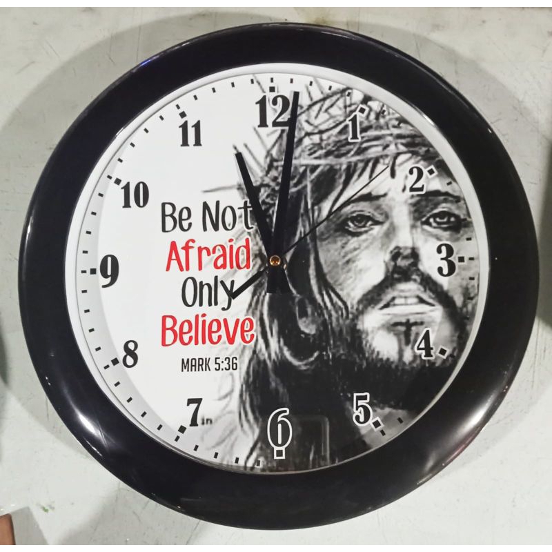 Jual jam dinding rohani kristen god dekorasi yesus decoration christian ...