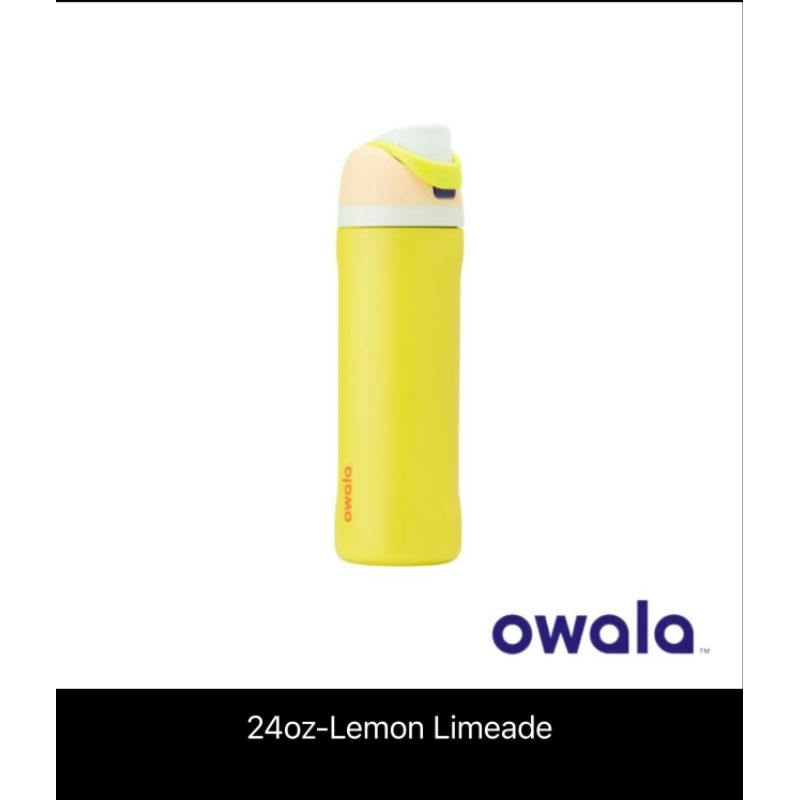 Jual (READY STOCK) OWALA LEMON LIMEADE FREESIP WATER BOTTLE 24oz(709ml ...