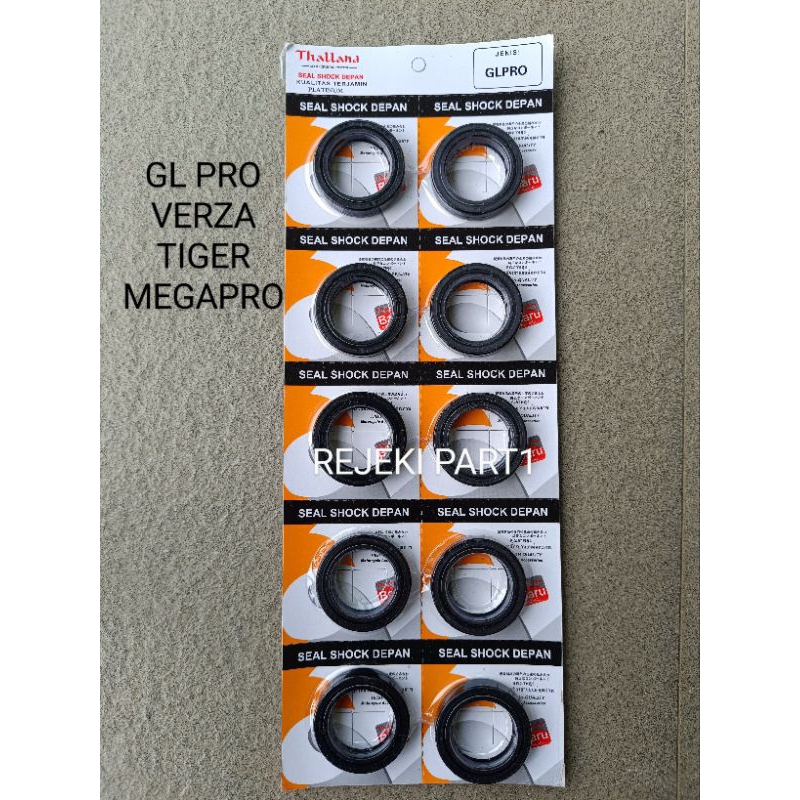 Jual SEAL SIL SHOCK SHOK DEPAN ONLY GLPRO / GL PRO / MEGAPRO / MEGA PRO ...