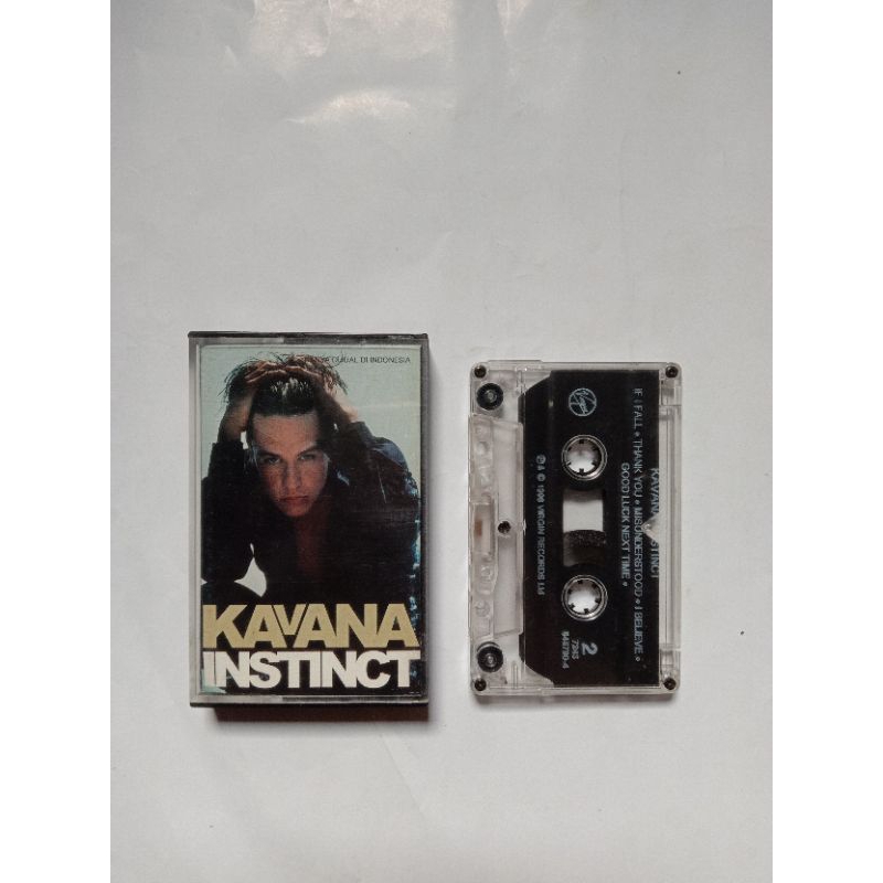 Jual Kaset Pita Kavana - Instinct / Kaset Pita Lagu Barat Kavana ...