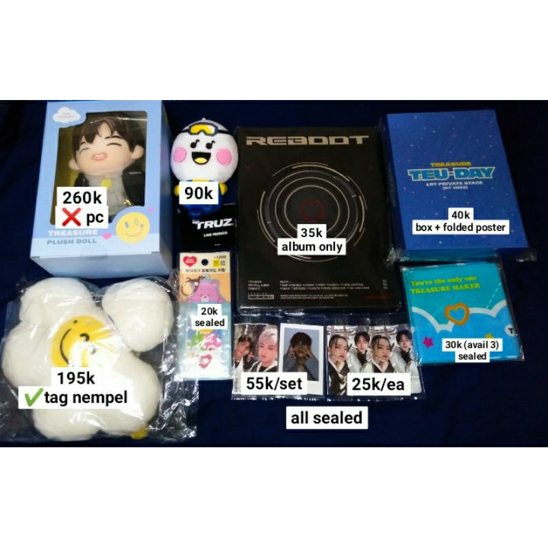 Jual POB KTOWN TREASURE REBOOT HARUTO JEONGWOO JAEHYUK HYUNSUK JUNKYU ...