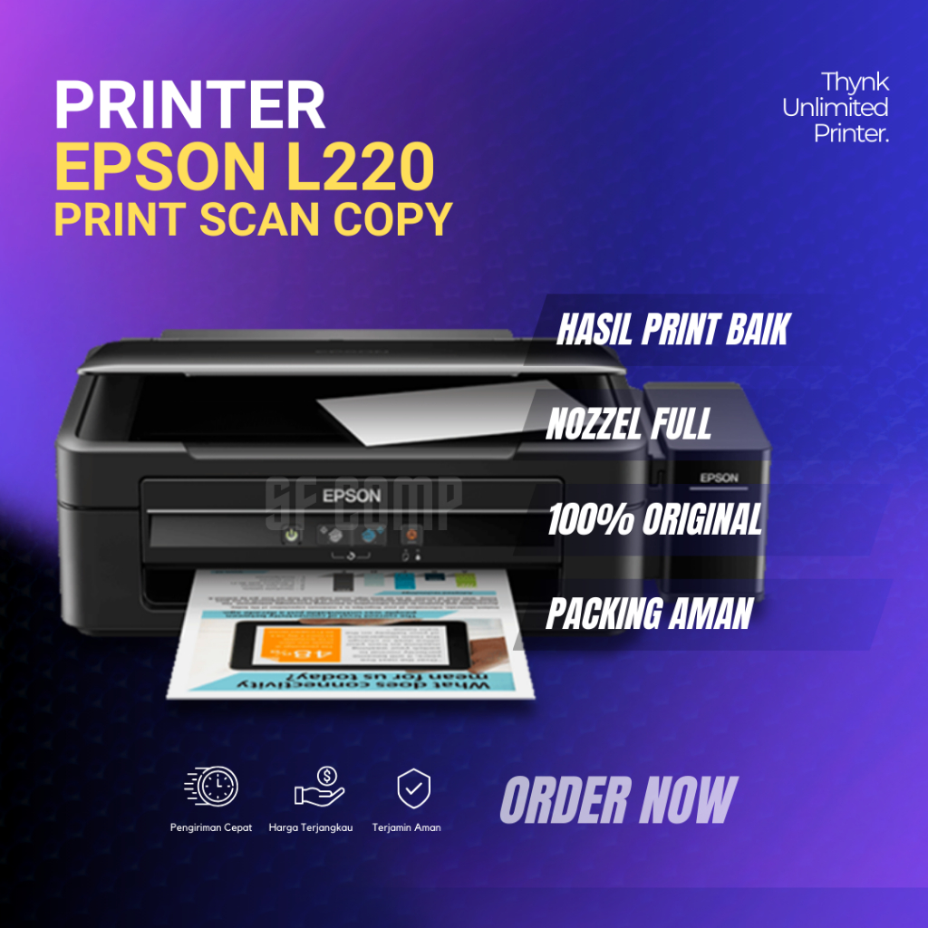 Jual PRINTER EPSON L220 | Shopee Indonesia