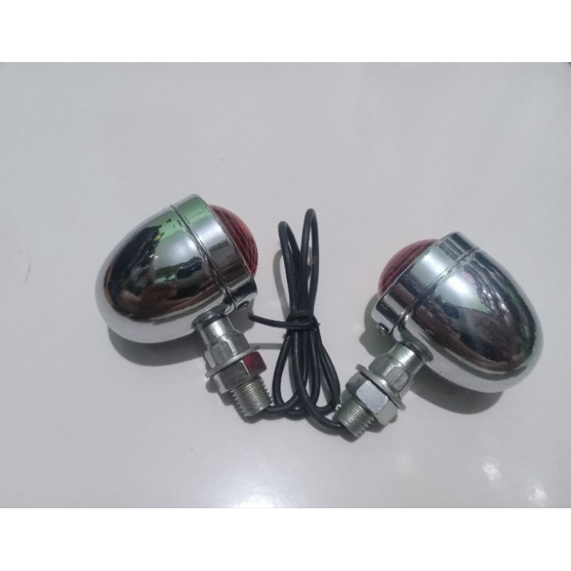 Jual lampu motor jadul /lampu motor cb /pitung/c70 | Shopee Indonesia